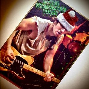 Hand Crafted | Holiday | Vintage 984 Bruce Springsteen Mixedmedia ...
